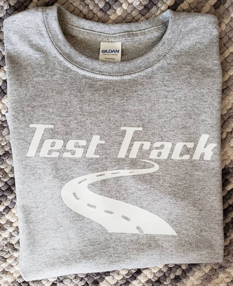 Test Track EPCOT Disney Inspired T-shirt - Etsy