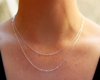 16 Inch Silver Chain | Etsy UK