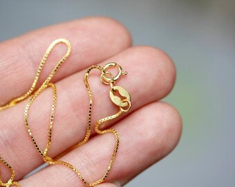 16 Inch Gold Chain - Etsy