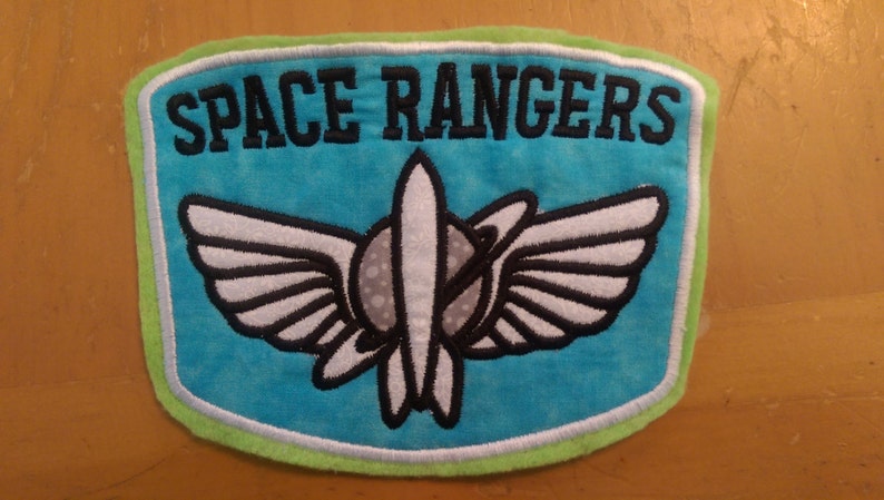 Buzz Lightyear Space Rangers Logo Embroidery Machine | Etsy