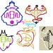 Descendants Logo Pack 5 Designs Embroidery Machine Applique Instant ...