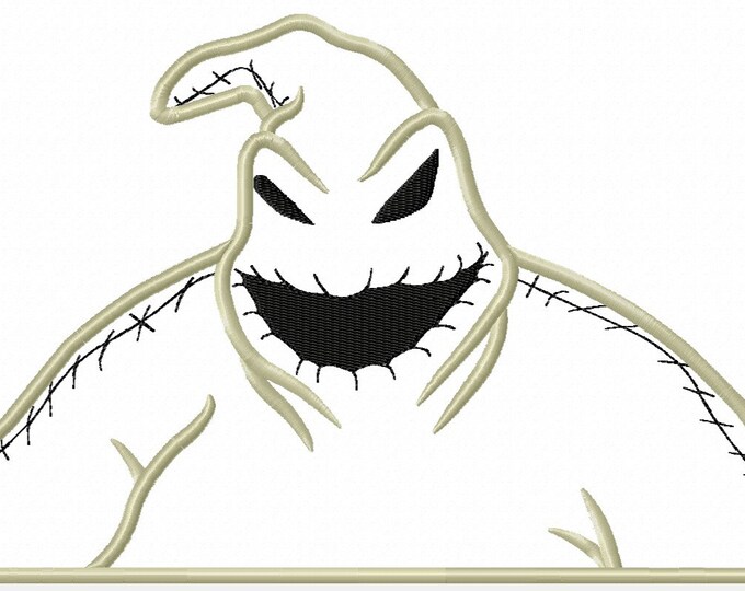 Oogie Boogie Embroidery Machine Applique Instant Download - Etsy