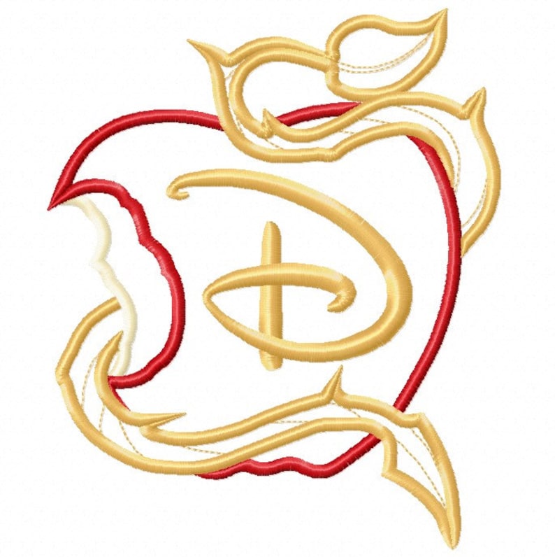 Descendants Logo Pack 5 Designs Embroidery Machine - Etsy
