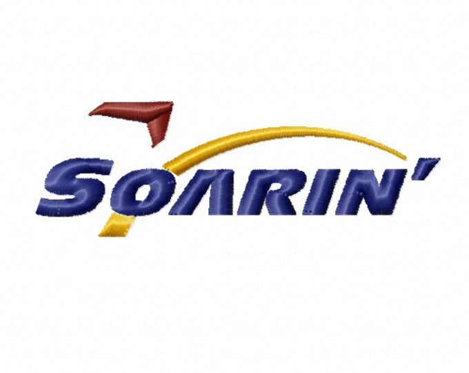 Soarin' Logo - Full Embroidery Logo - Instant Download - Monkey Doodle ...