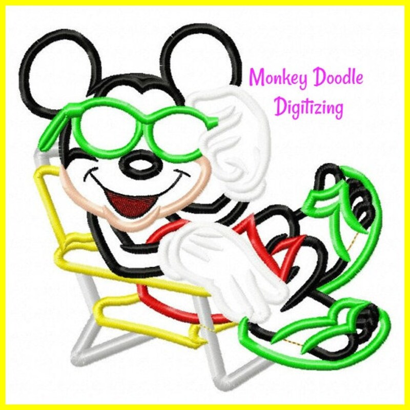 Mickey Silhouette - Etsy