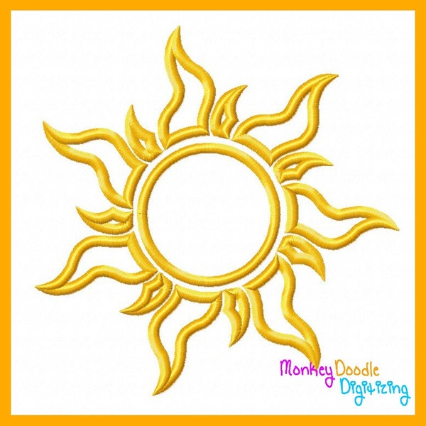 Rapunzel Embroidery Design - Etsy