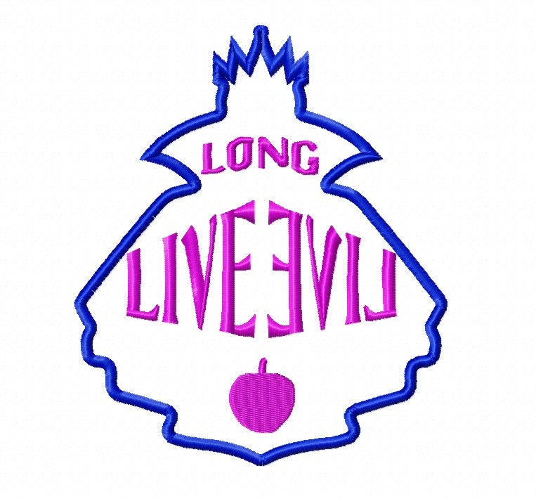 Descendants Logo Pack 5 Designs Embroidery Machine - Etsy