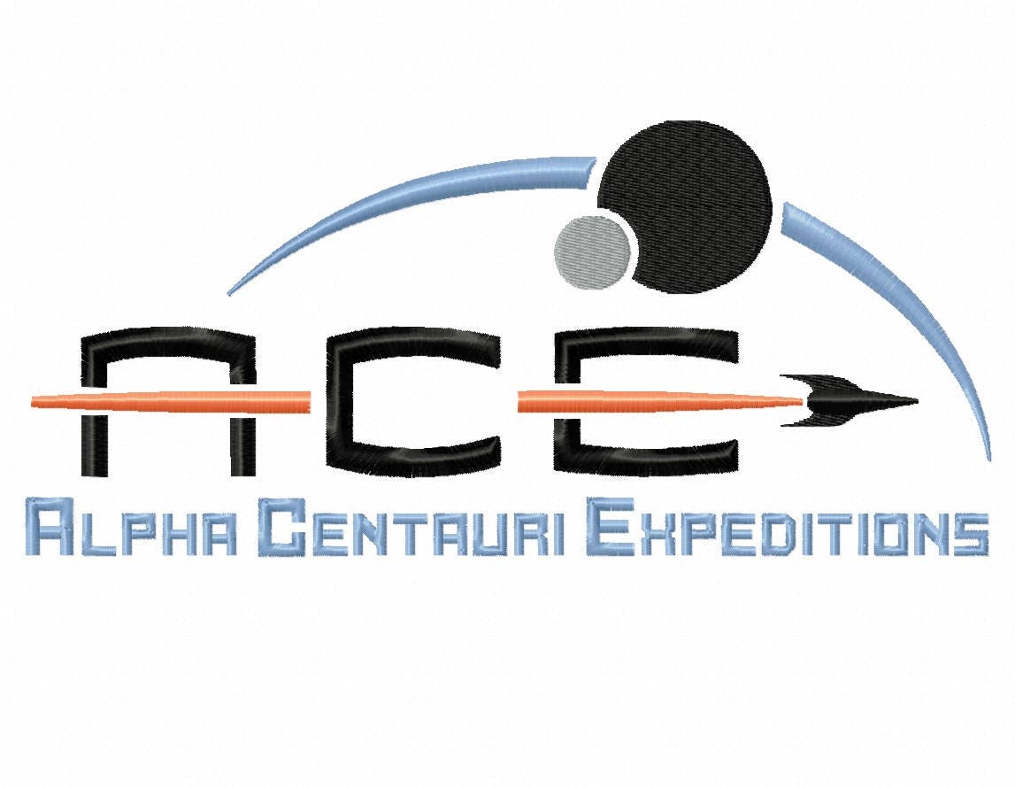 Pandora Alpha Centauri Expeditions Logo Embroidery Machine - Etsy