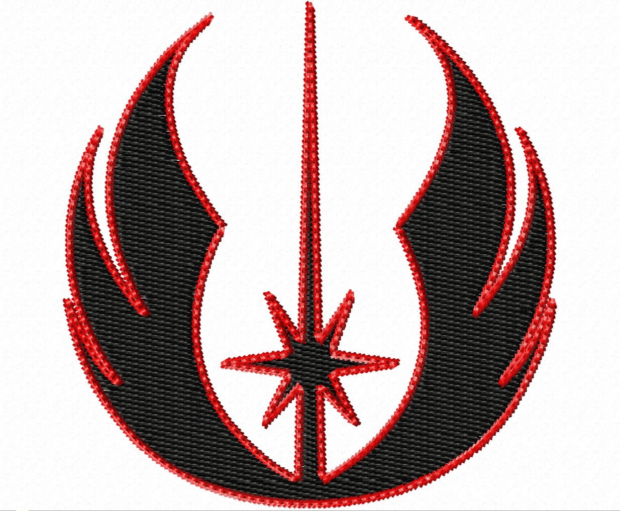 Star Wars Jedi Order Logo 3x3 4x4 5x7 6x10 Applique de - Etsy France