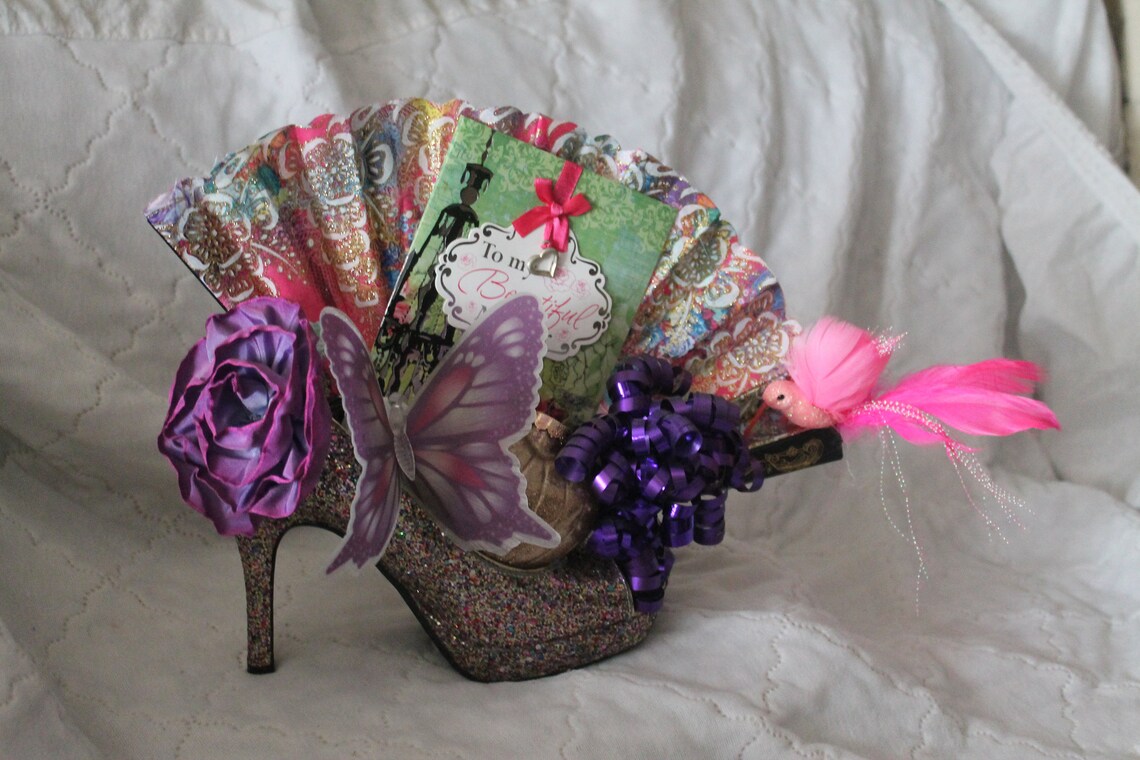 Mother's Day High Heel Shoe Arrangement - Etsy