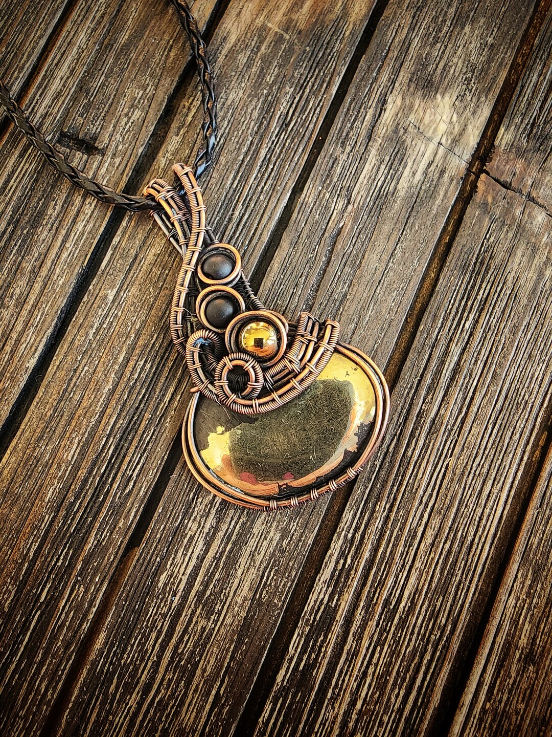 Hephaestus, Elemental God of Metal. A Handcrafted Copper Wire Wrap ...