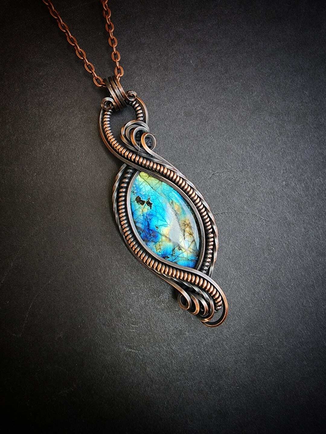 The Talisman of Hecate, Goddess of the Magic. A Handcrafted Copper Wire ...