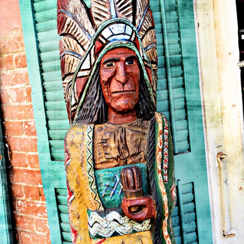 Cigar Store Indian - Etsy