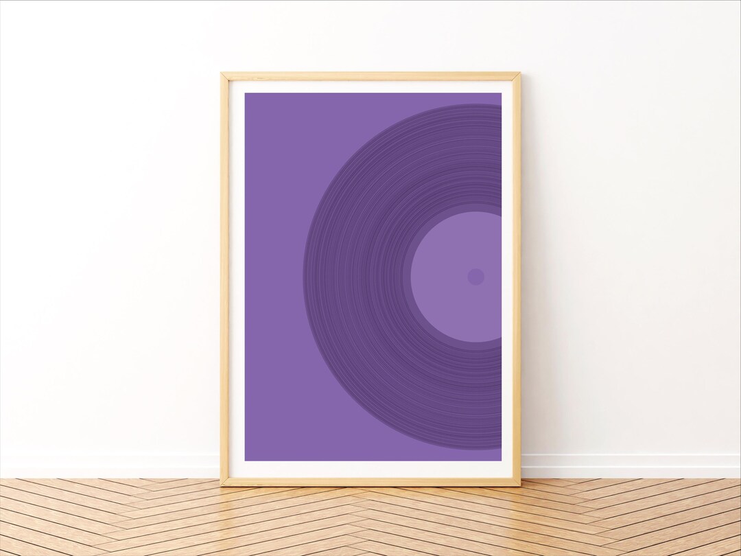 Vinyl Record -printable Digital File for Posters, Photo Frames. Wall ...