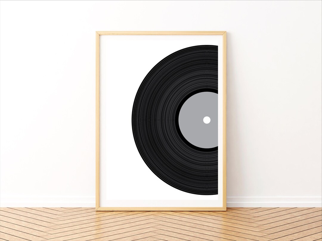 Vinyl Record -printable Digital File for Posters, Photo Frames. Wall ...