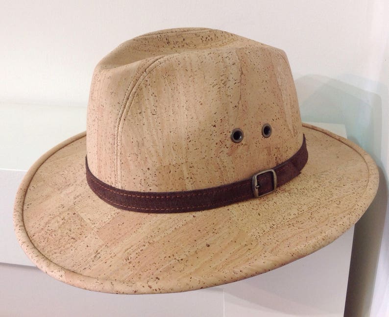 Natural Cork Hat Vegan Eco Friendly Cruelty Free - Etsy