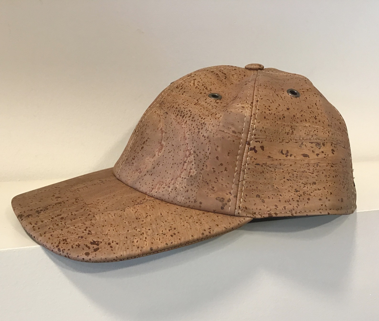 Cork cap adjustable soft brown Vegan Eco Friendly | Etsy