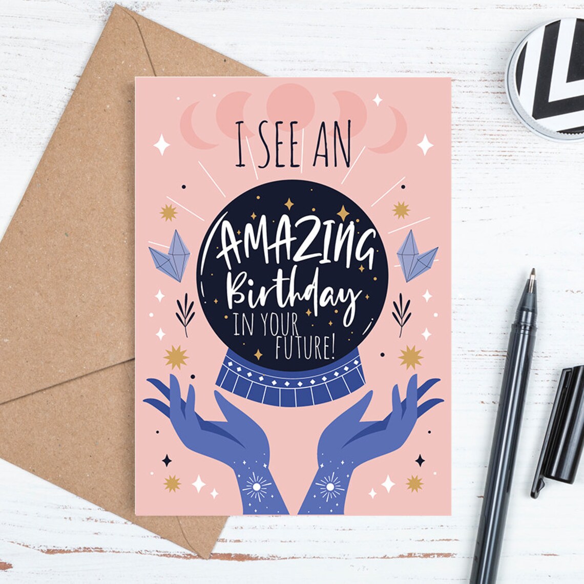 Printable Birthday Card, Digital Downloadable Happy Birthday Card ...