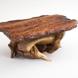 Ornate Rustic Redwood & Juniper Root Cofee Table - Etsy