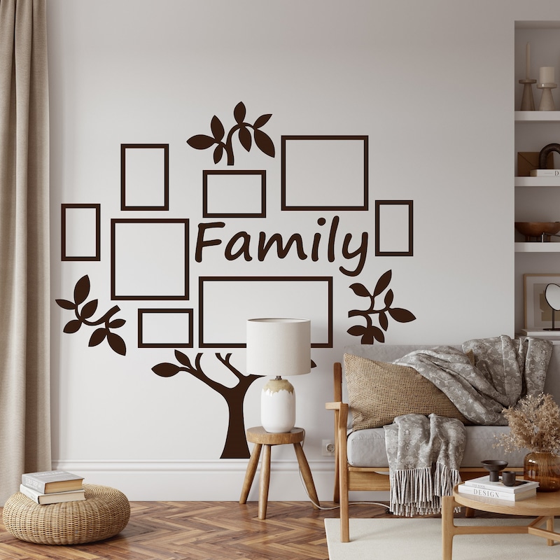 Family Tree Decal - Etsy