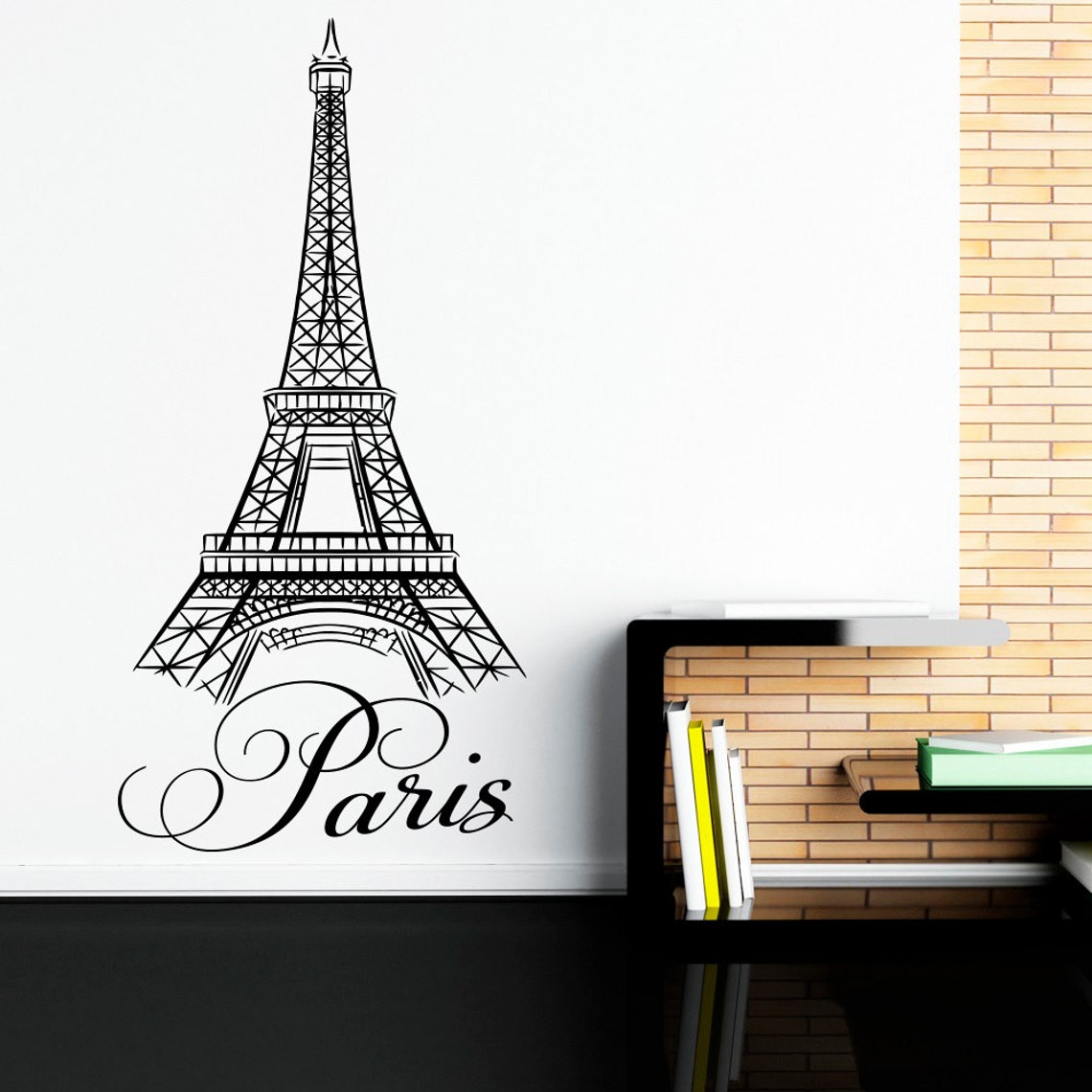 Paris Wall Decals Vinyl Stickers Paris Letters Wall Art Vinyl | Etsy