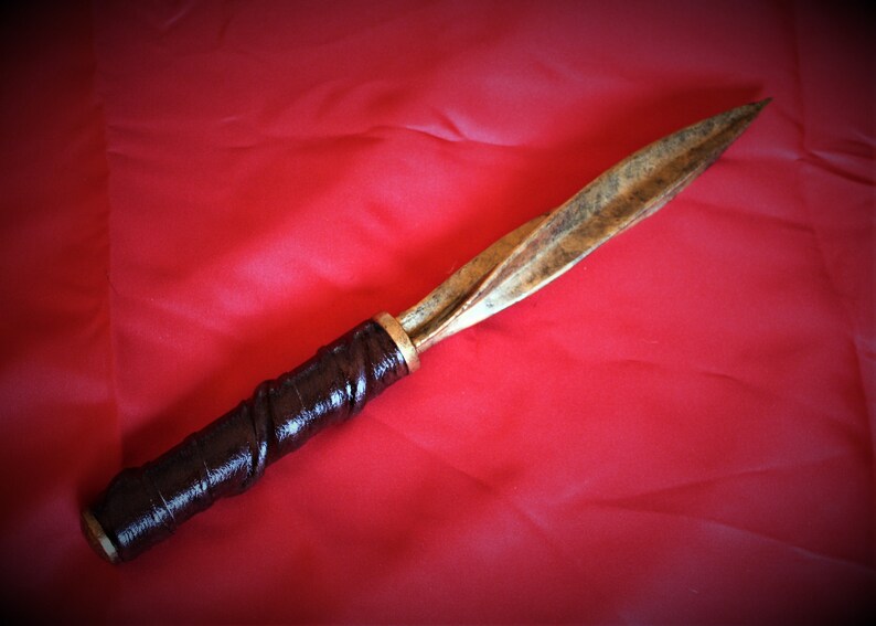 Supernatural Dagger. Winchester Angel Archangel Cain Flask | Etsy