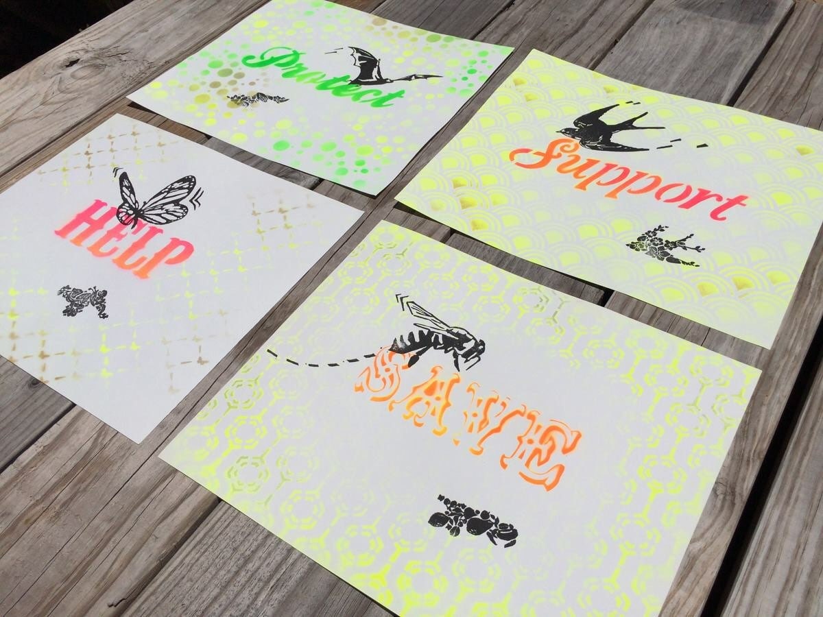 Pollinator Propaganda: Series 2, Bat - Etsy