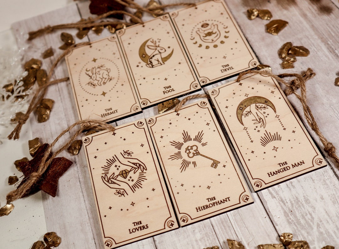 The Arcana Set Two, Tarot Card Ornament, Christmas Ornament ...