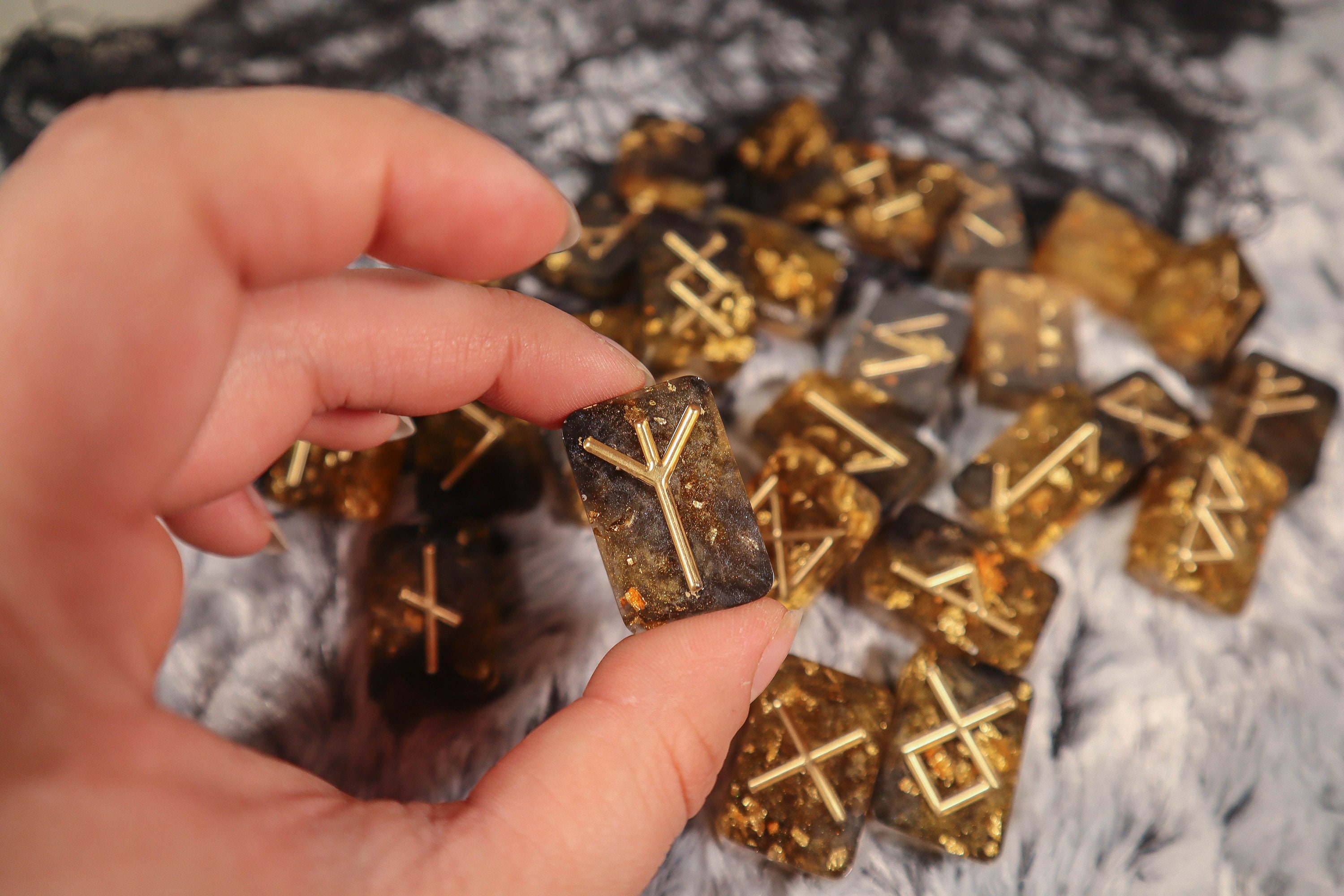 Runes, Futhark Runes, Elder Futhark Runes, Resin Runes, Viking Rune ...