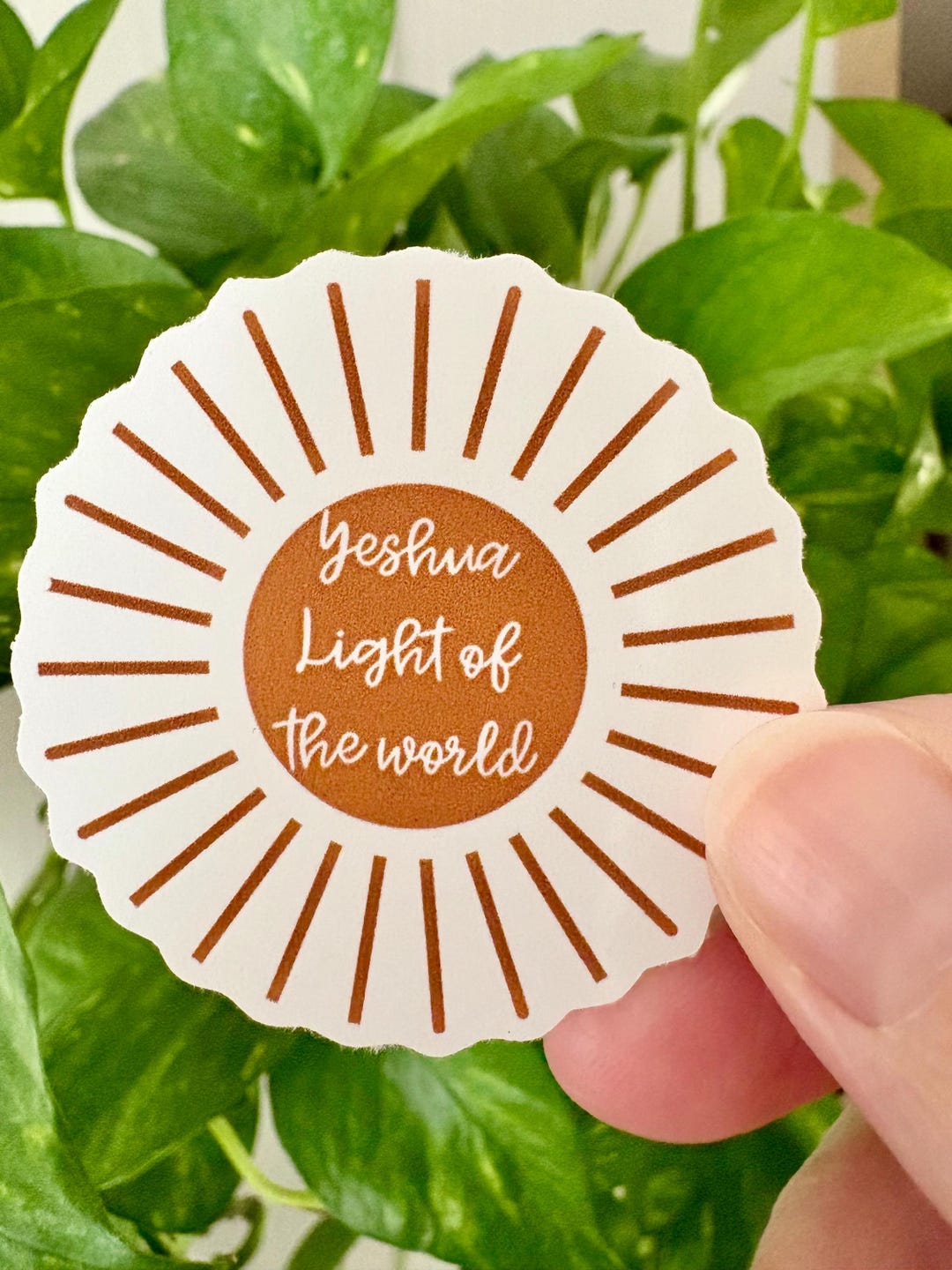Sun Sticker Light Sticker Yeshua Sticker - Etsy