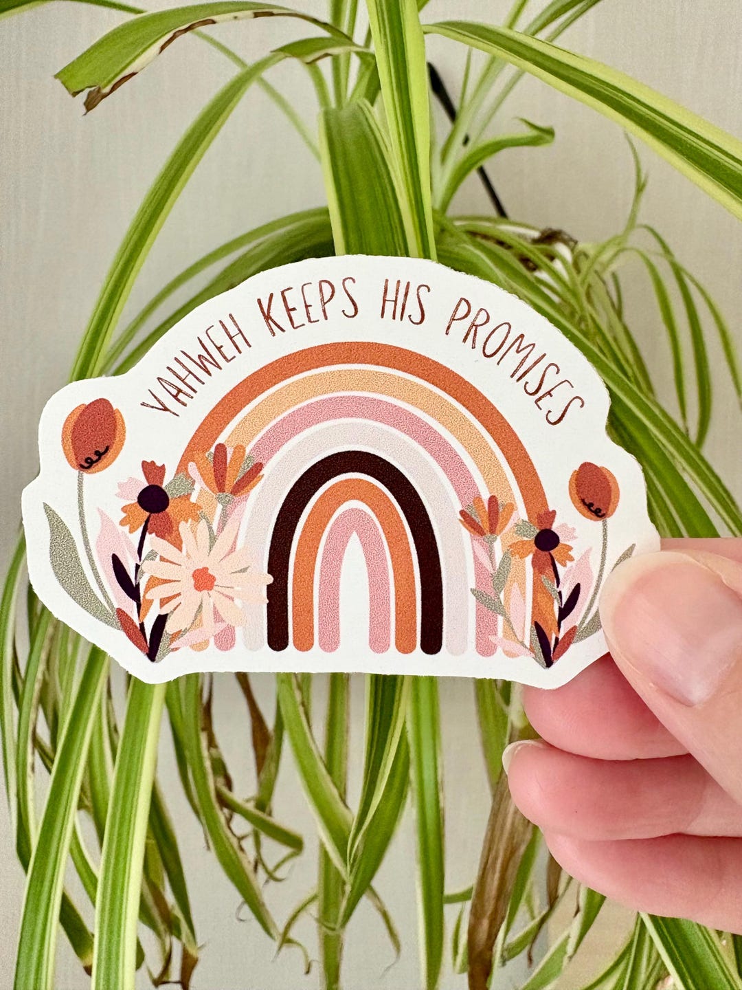 Bible Sticker, Scripture Sticker, Names of God Sticker, Rainbow Sticker ...