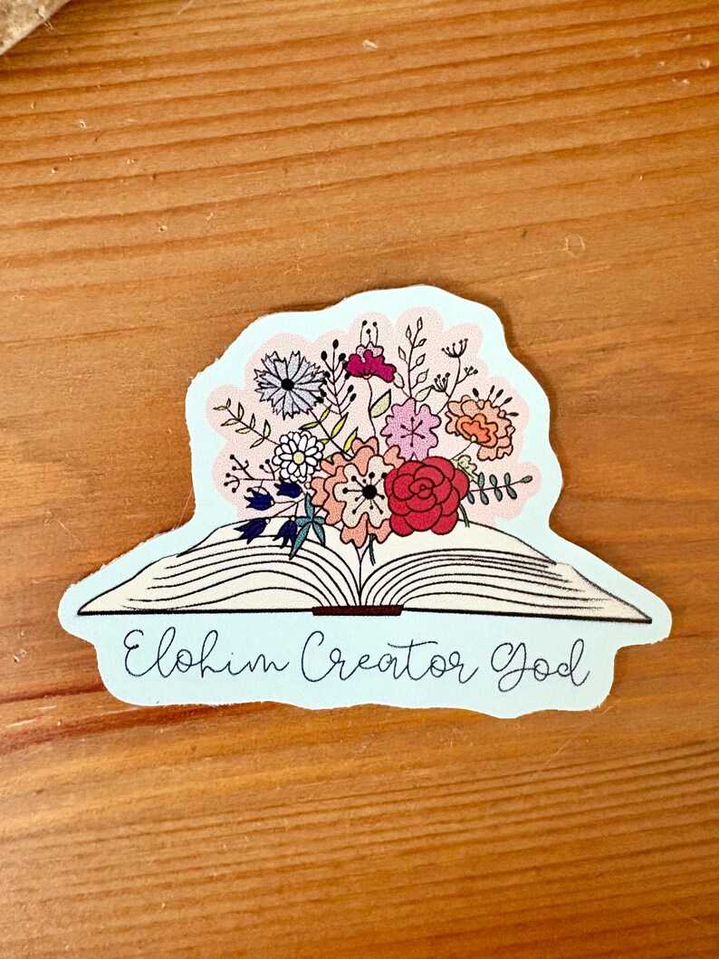 Bible Sticker, Names of God Sticker, Journaling Sticker, Scripture ...