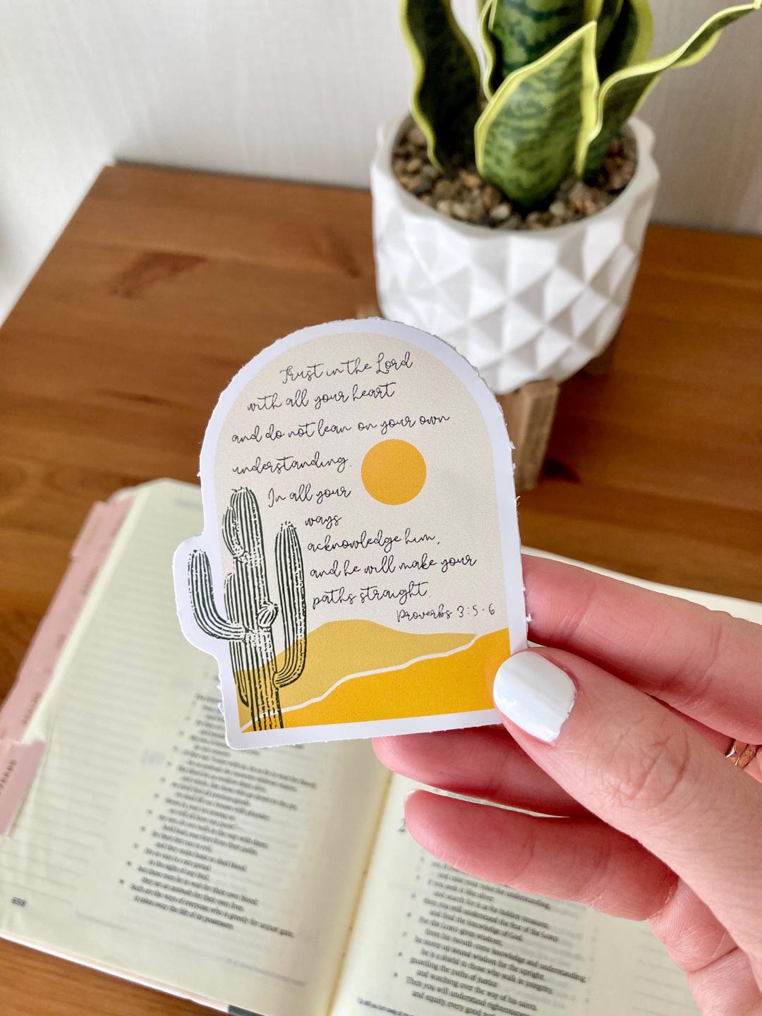 Bible Verse Sticker Verse Sticker Scripture Christian Stickers Positive ...