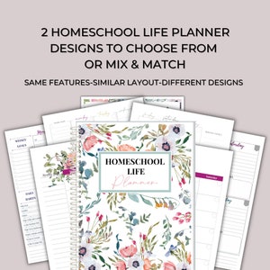 Ultimate Homeschool Planner Printable Bundle, Homeschool Mom Planner ...