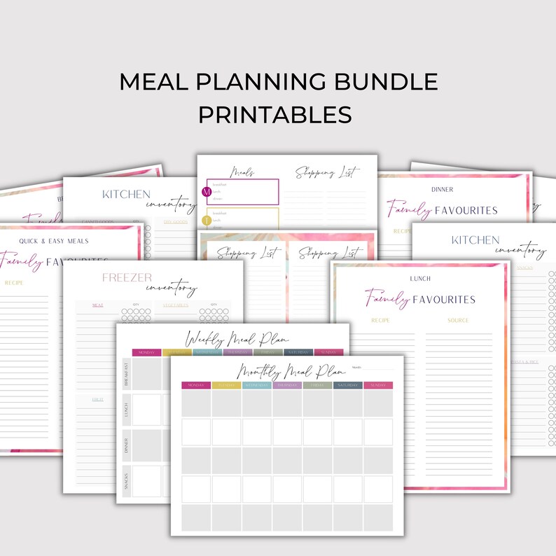 Mom Life Planner Printable Undated Daily Weekly Monthly - Etsy