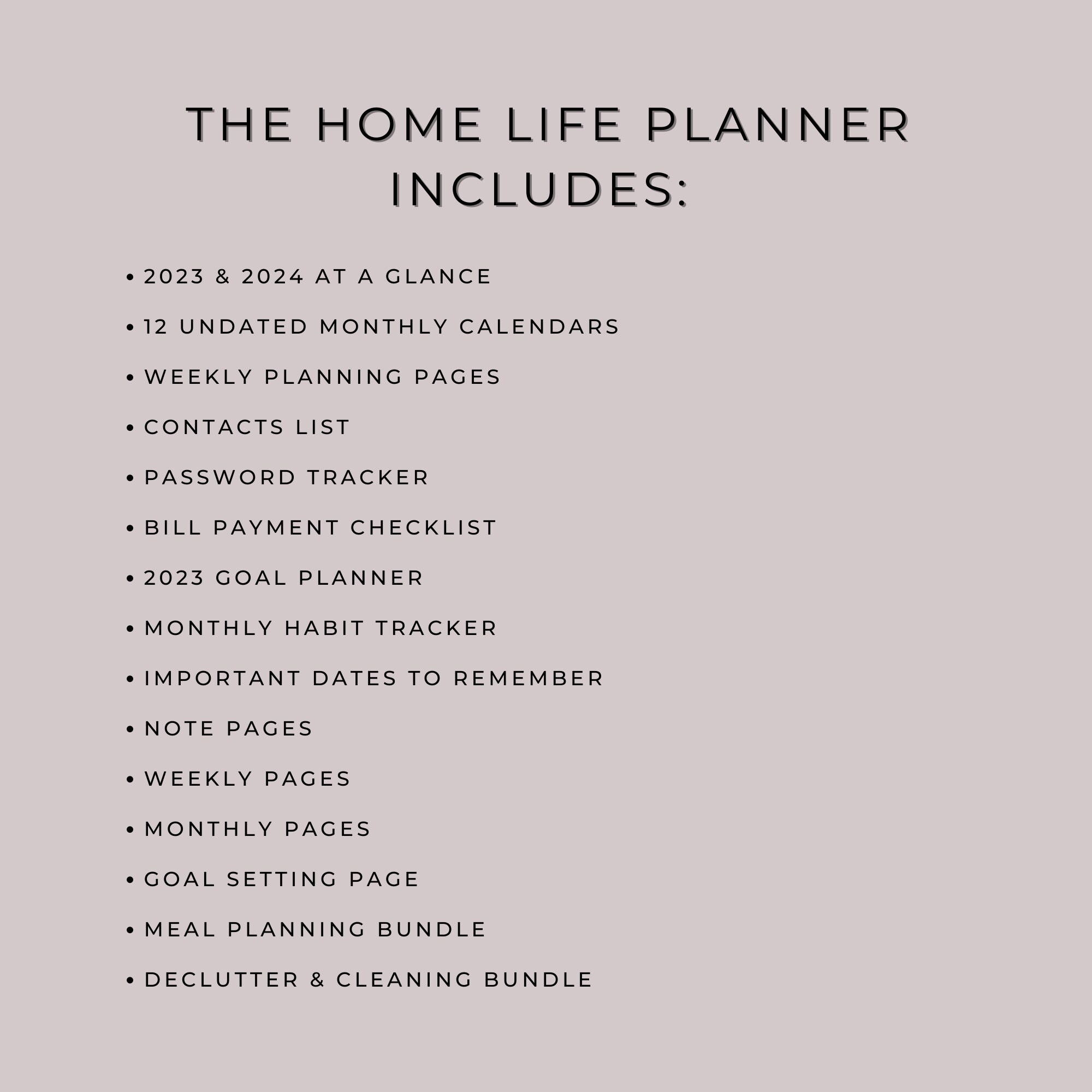 Printable Planner-busy Mom Life Planner Undated Daily - Etsy