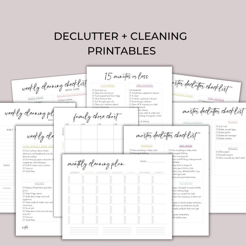 Homeschool Mom Life Planner Bundle, Undated Daily and Weekly Printable ...