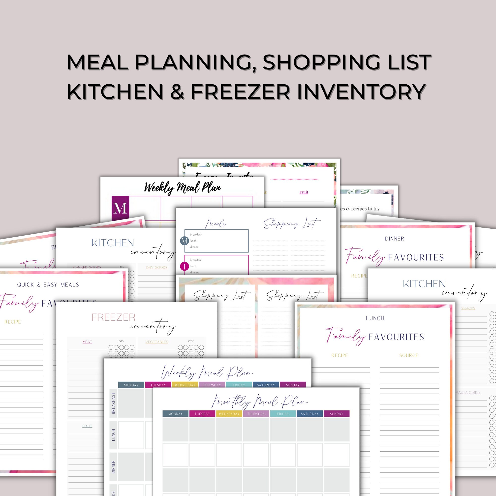 Ultimate Homeschool Planner Printable Bundle Homeschool Mom - Etsy