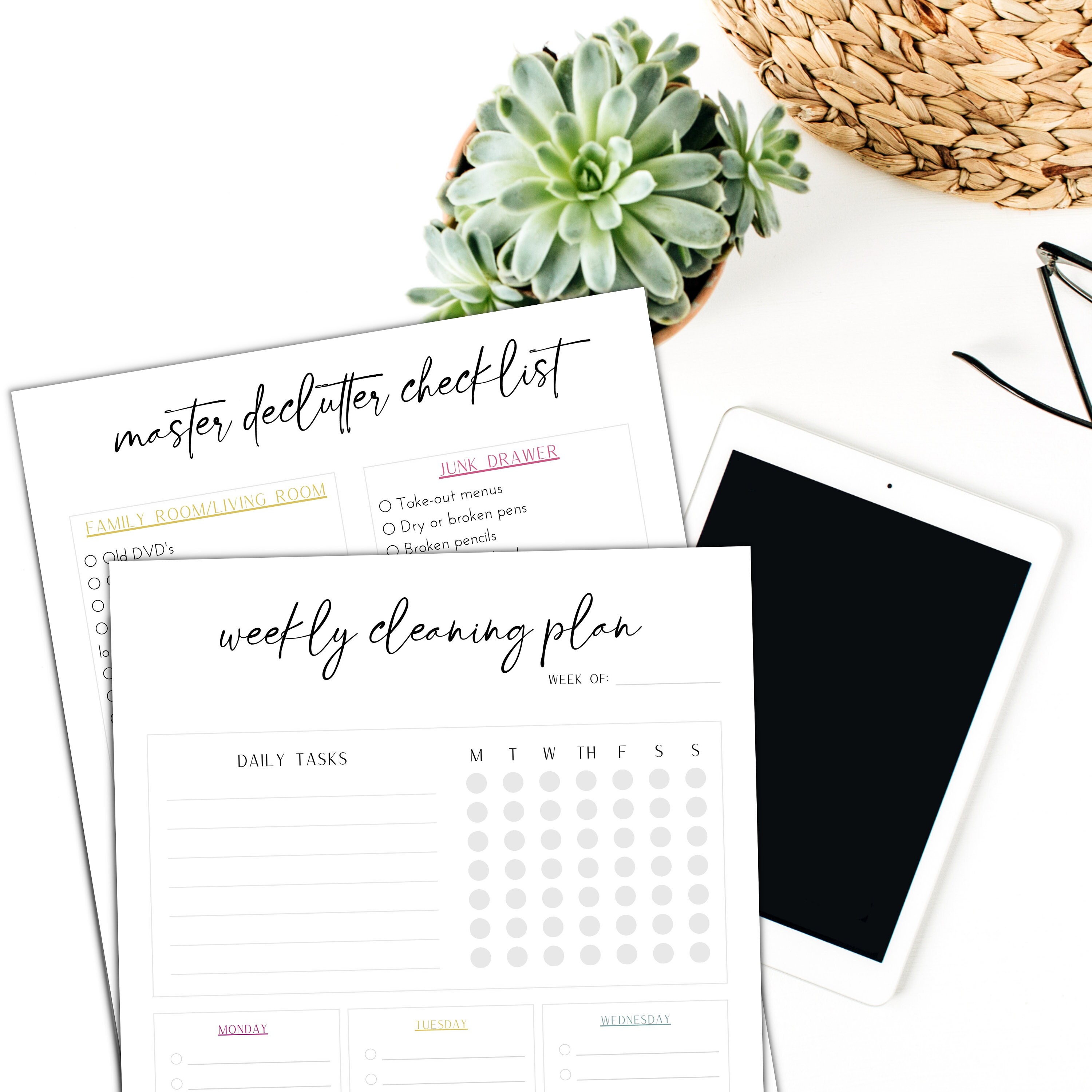 Printable Planner-busy Mom Life Planner Undated Daily - Etsy