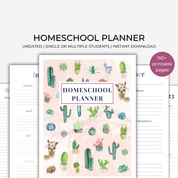 Multiple Student Lesson Planner - Etsy