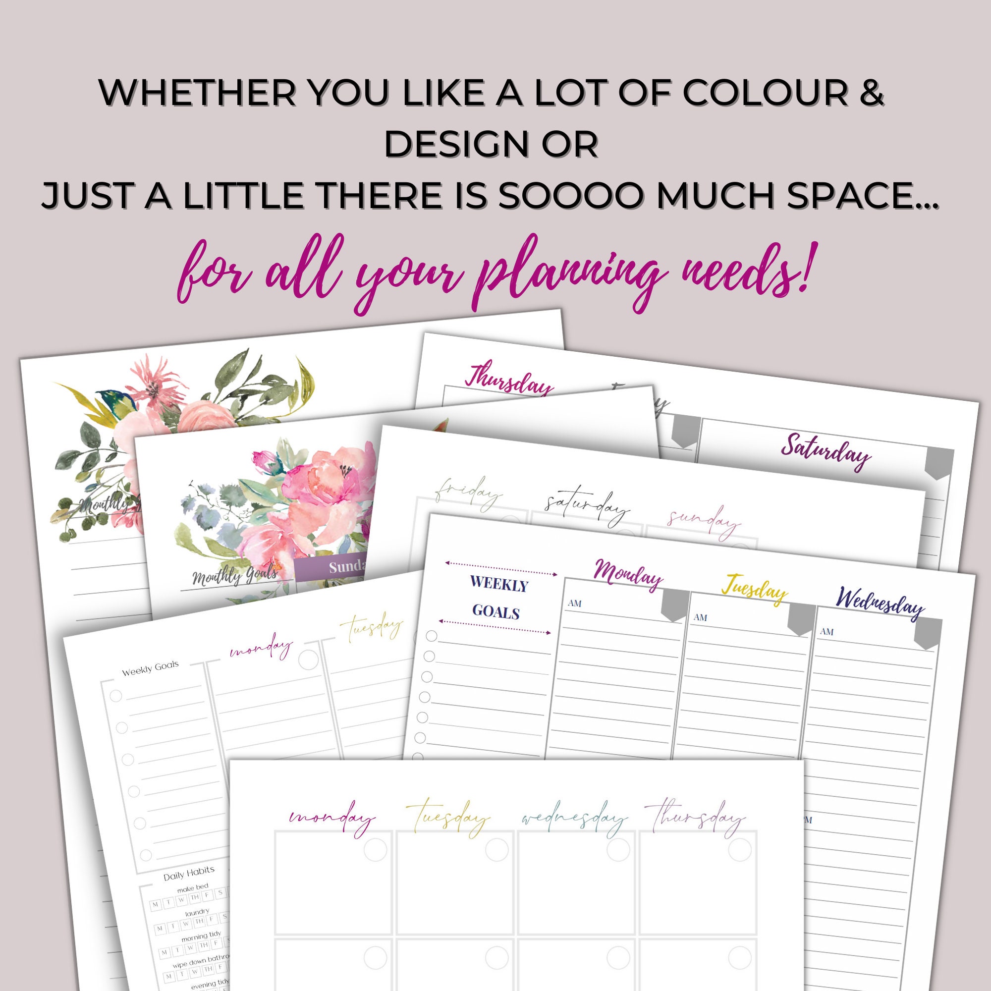 Ultimate Homeschool Planner Printable Bundle, Homeschool Mom Planner ...