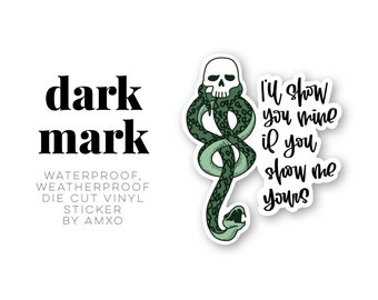 Dark Mark Sticker | Etsy