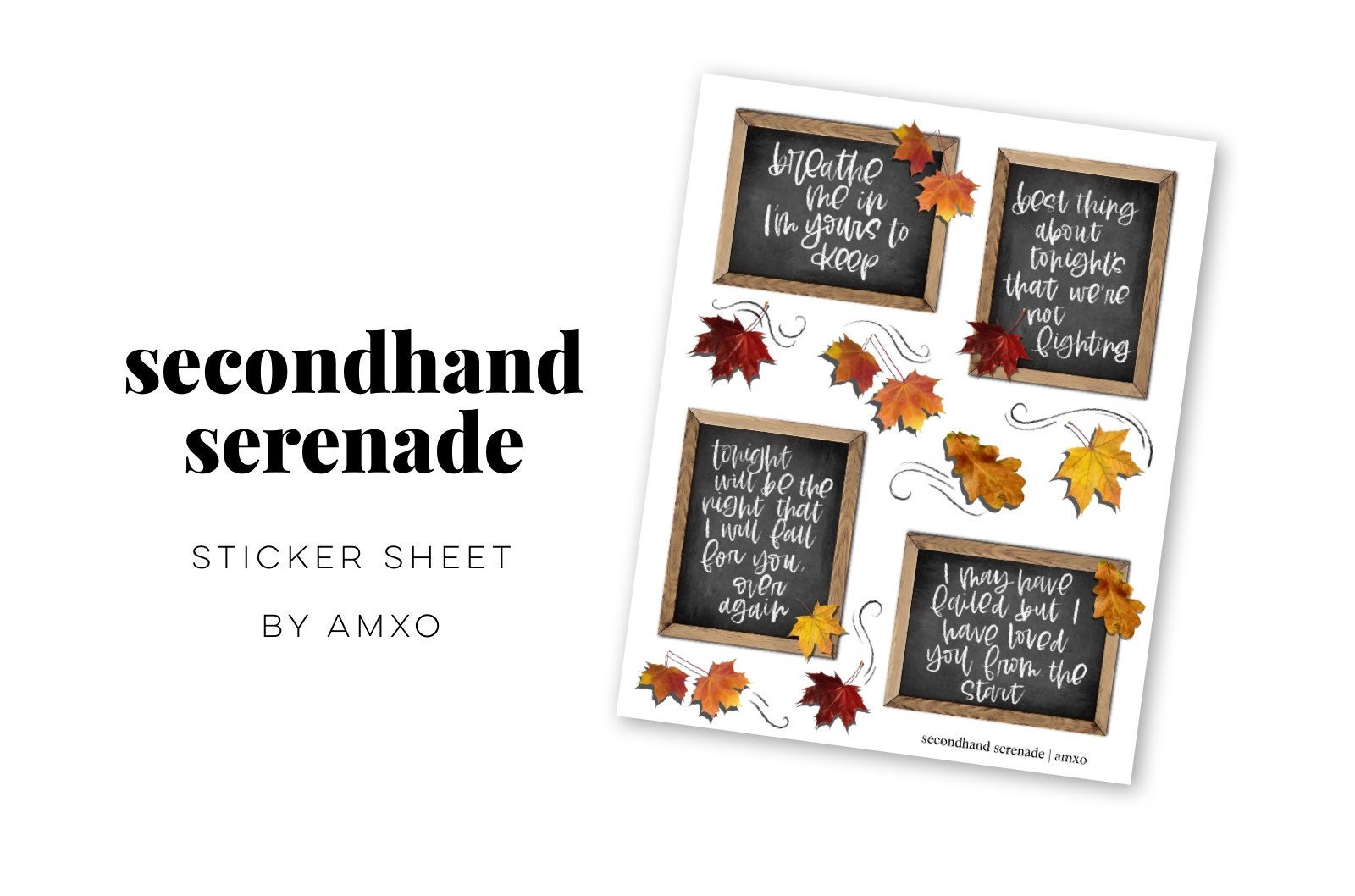 Secondhand Serenade Fall For You Quotes