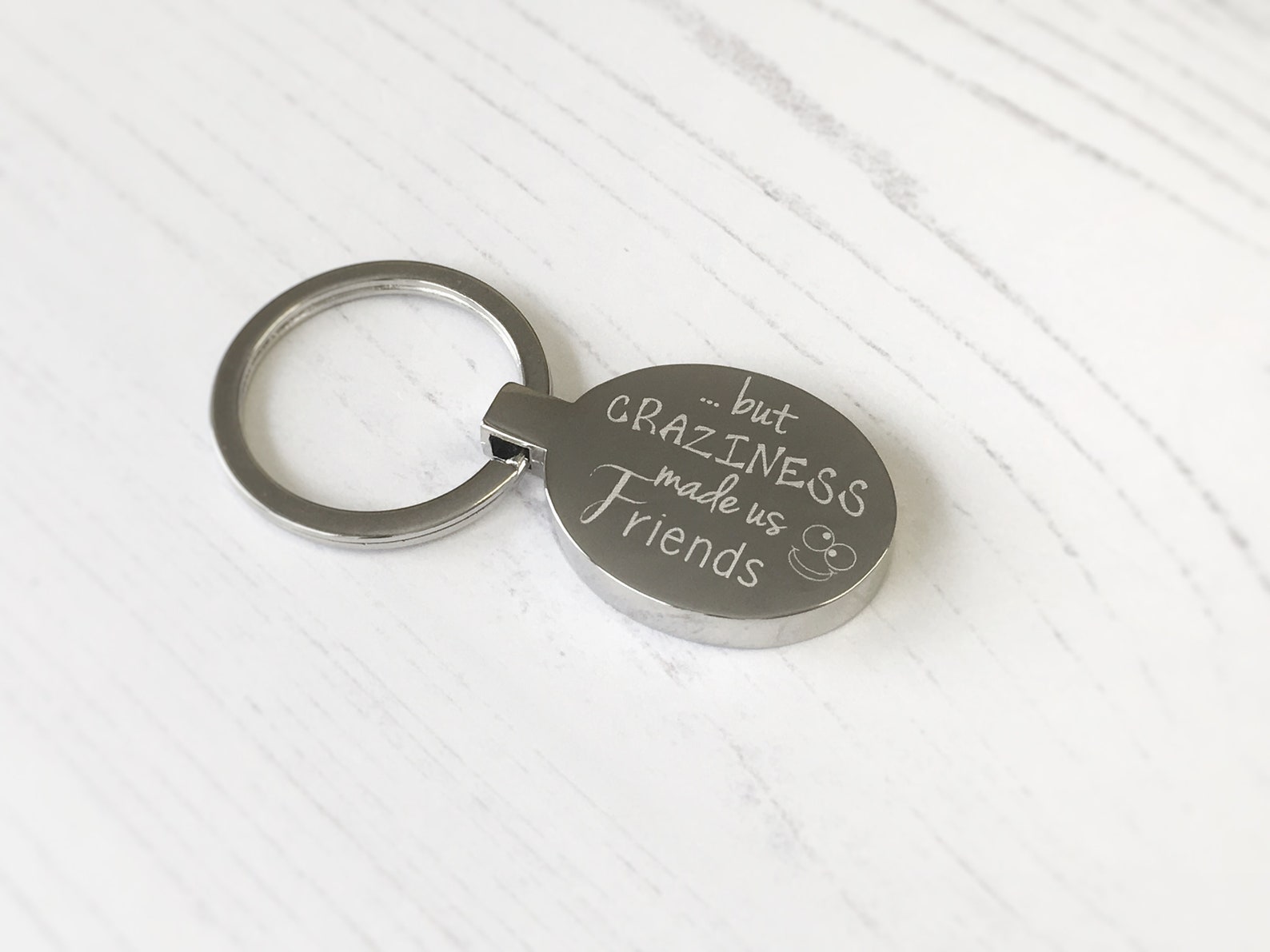 Friendship Keyring Best Friends Gift Crazy Work Colleague - Etsy