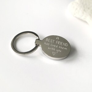 Friendship Keyring, Best Friends Gift, Gift for Friends, Friends ...