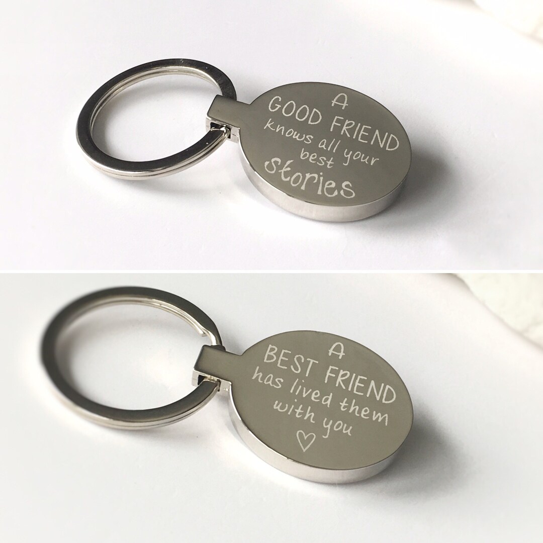 Friendship Keyring, Best Friends Gift, Gift for Friends, Friends ...