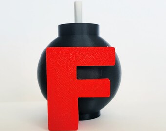 F-bomb Steel Sculpture for Desk Top, Table, or Shelf - Etsy