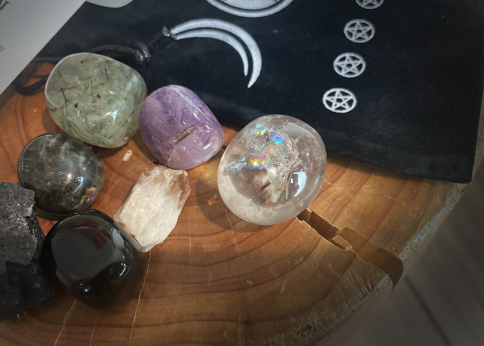 Protection Gemstone Gift Set 0f 8 Block Negativity Peace Ward off Evil - Etsy Canada
