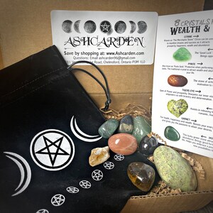 Prosperity Gemstone Gift Set of 8 | Good Business | Luck | Prosperity ...