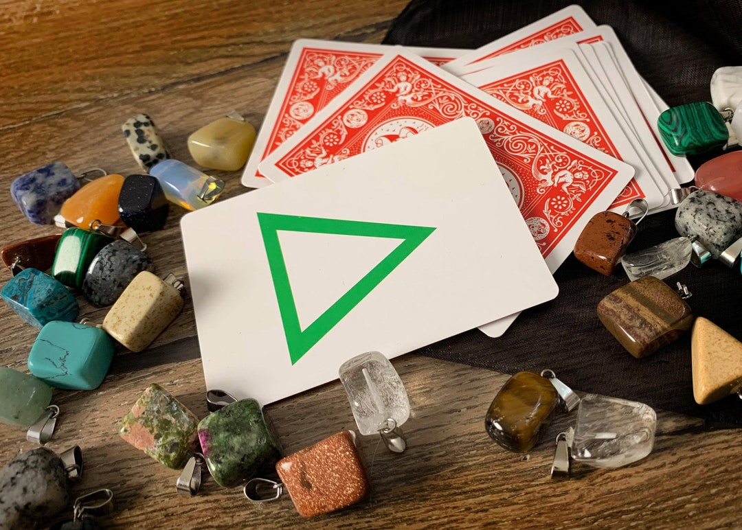 Zener Deck ESP Cards Kit 10 Card Set Telepathy Clairvoyance Psychic ...